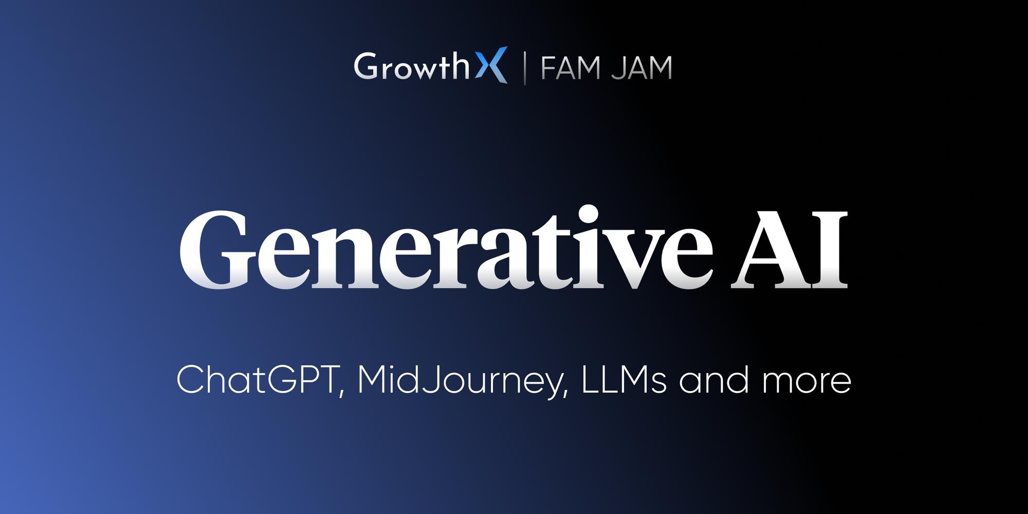 Fam Jam | Generative AI · Zoom · Luma