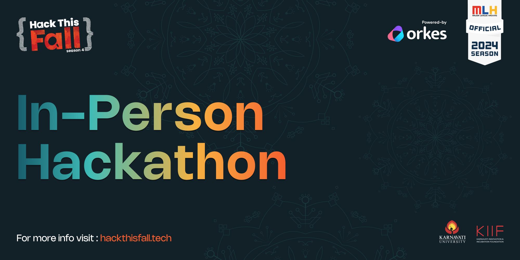 Hack This Fall 2024 🐿 36 Hour In-Person Hackathon! 💻 · Luma