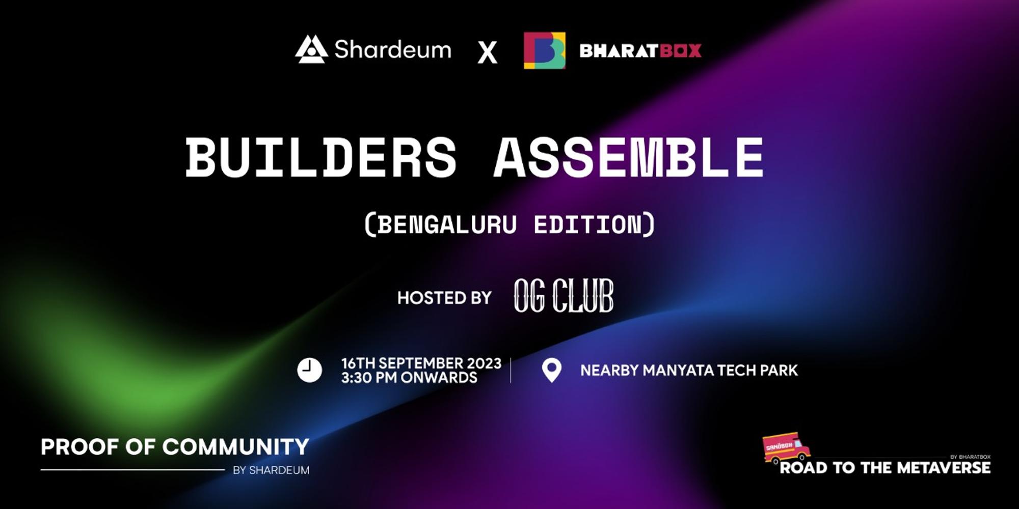 Builders Assemble | BharatBox X Shardeum · Luma