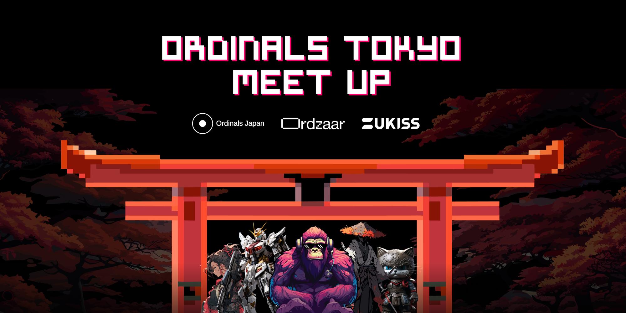 Ordzaar × UKISS × Ordinals Japan meetup · Luma