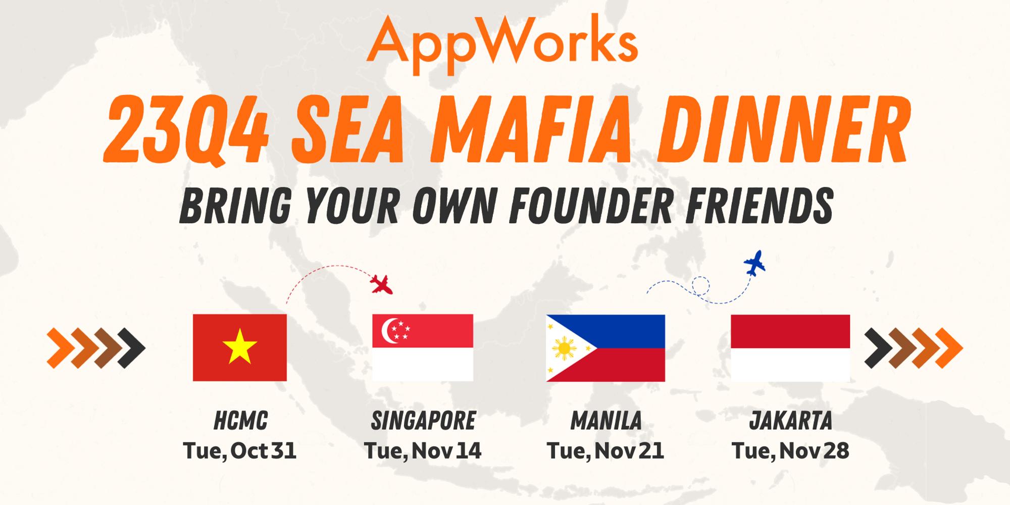 [PH] AppWorks Mafia #BYOF Gathering · Luma