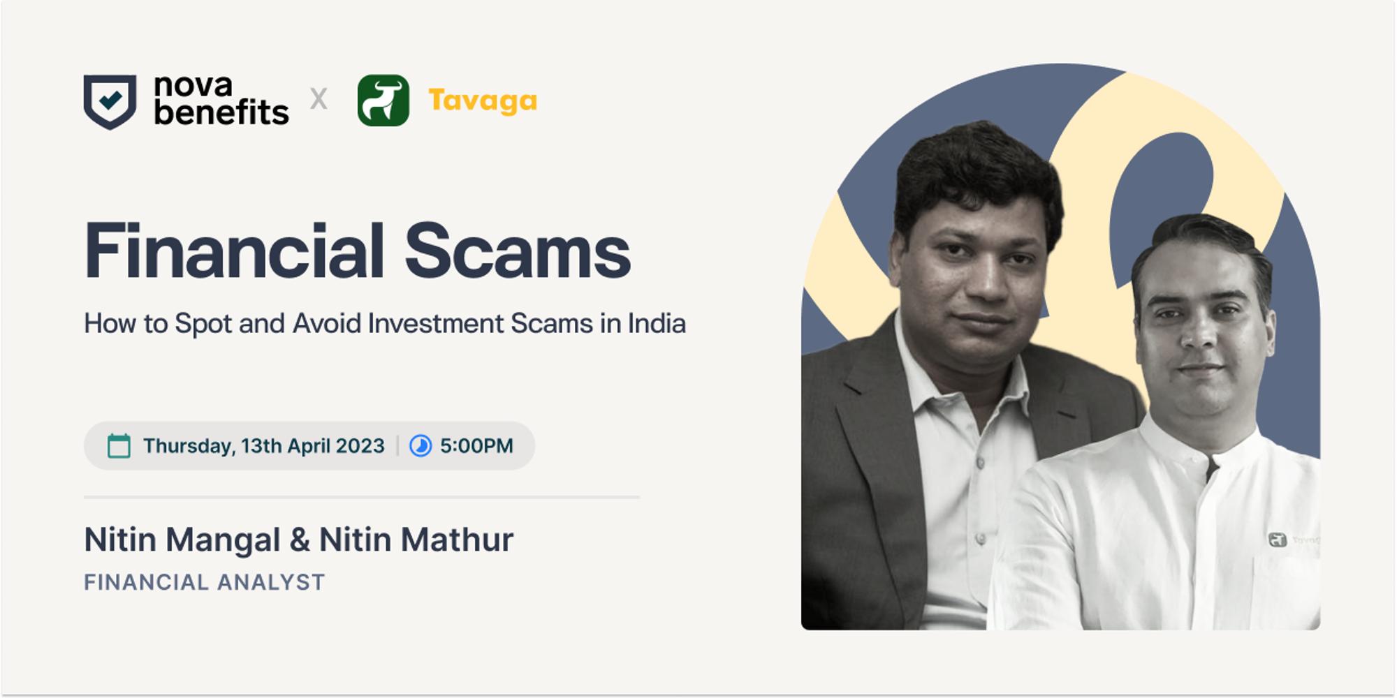 Financial Scams in India · Luma