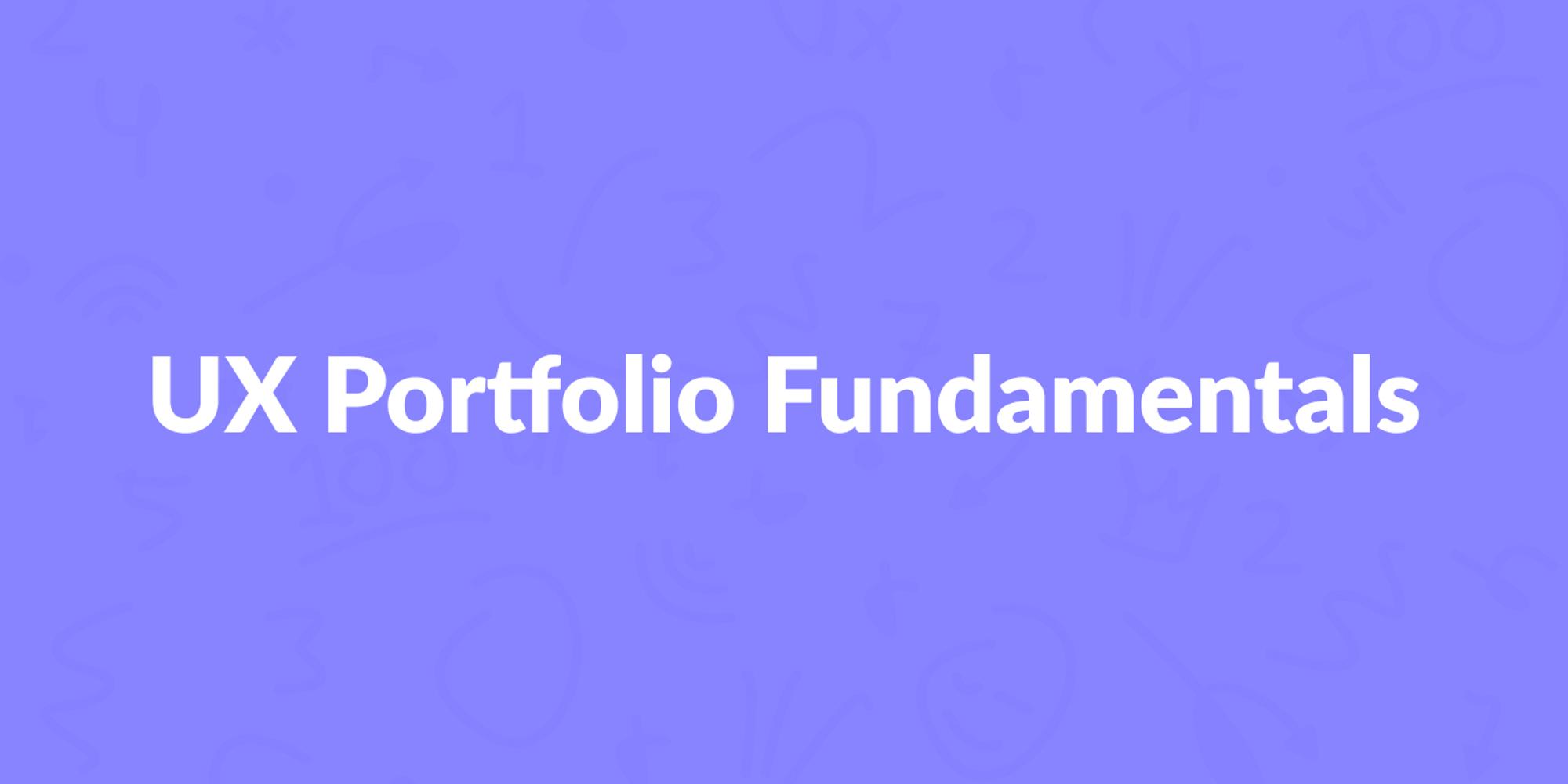 UX Portfolio Fundamentals · Zoom · Luma