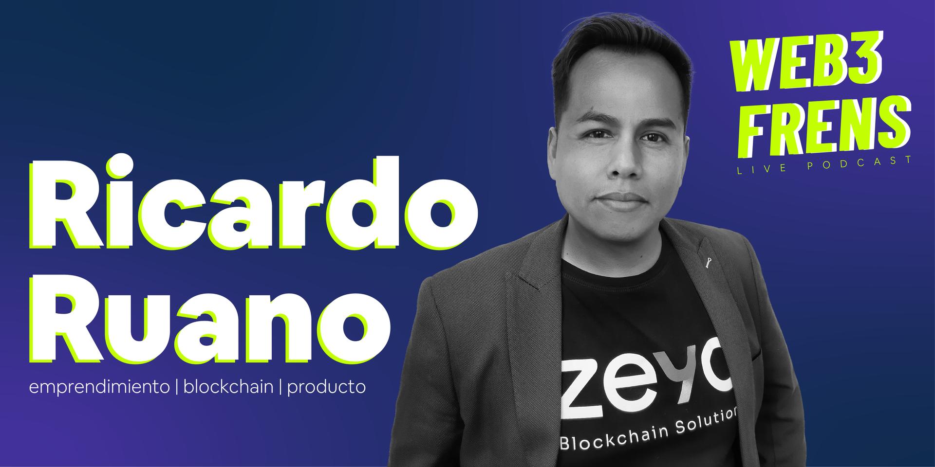 Ricardo Ruano en web3 frens · Luma