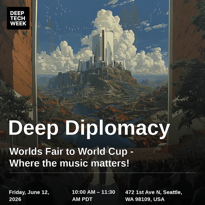 Deep Diplomacy : Worlds Fair to World Cup - Where the music matters! · Luma