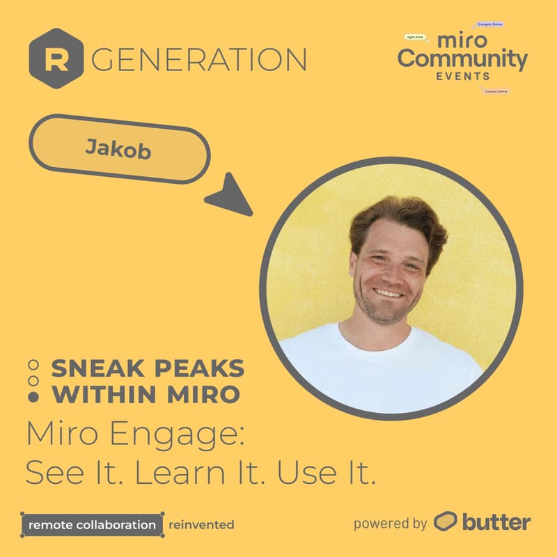 💛 Miro Engage: See It. Learn It. Use It. · Luma