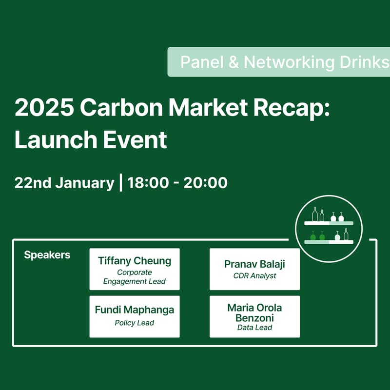2025 Carbon Market Review: Launch Event · Luma