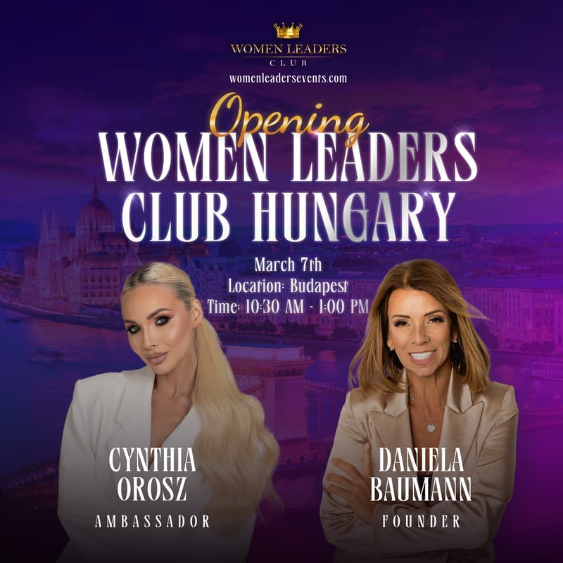 WOMEN LEADERS CLUB HUNGARYHIVATALOS MEGNYITÓ – BUDAPEST · Luma