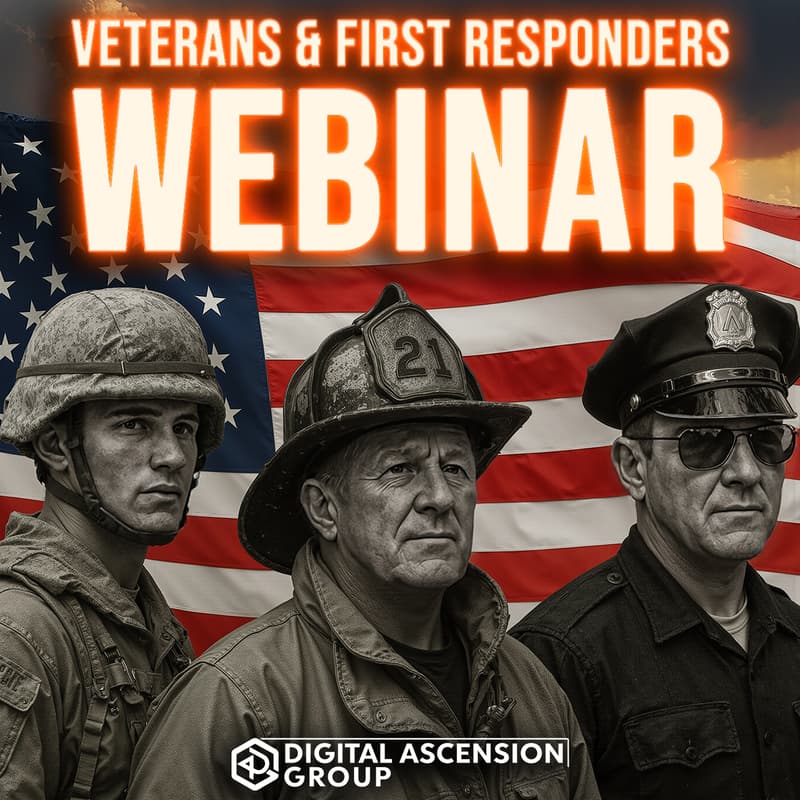 Veterans & First Responders Webinar from Digital Ascension Group · Zoom ...