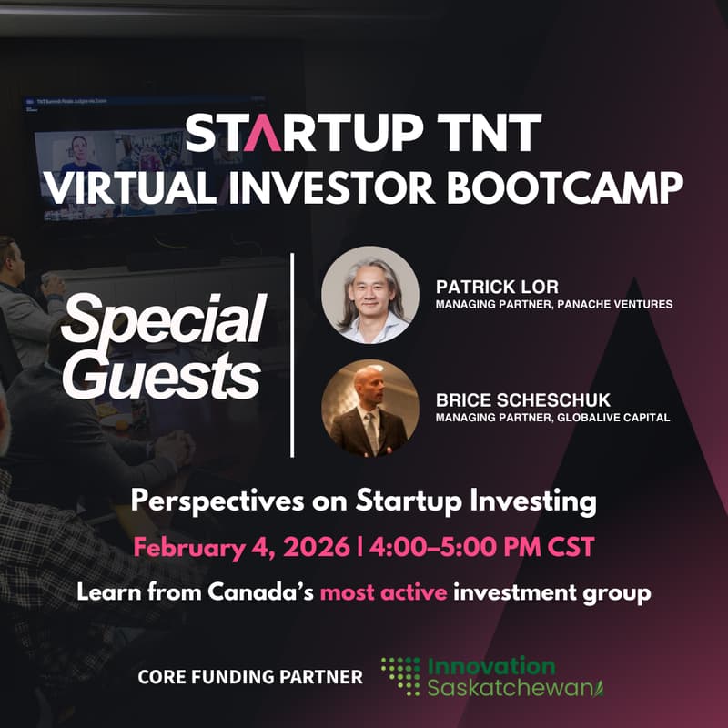 Startup TNT Virtual Investor Bootcamp - Day 3 · Luma