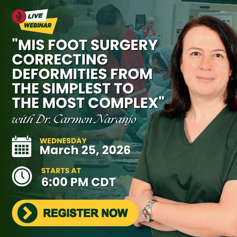 "MIS Foot Surgery Correcting Deformities — From the Simplest to the ...