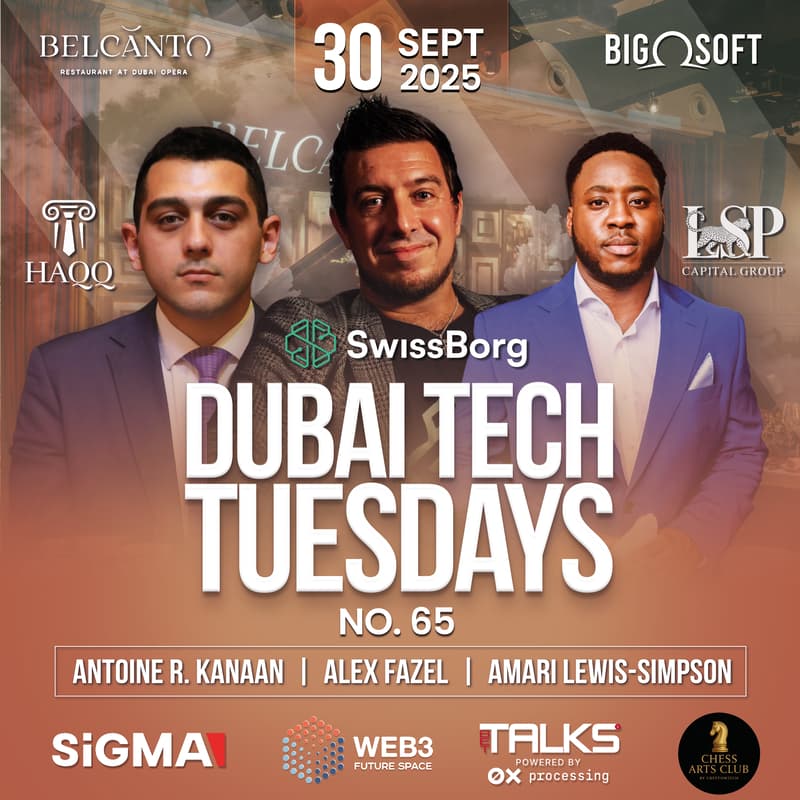 Dubai Tech Tuesdays No. 65 · Luma