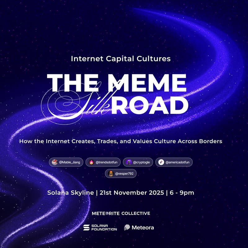 INTERNET CAPITAL CULTURES: The Meme Silk Road · Luma