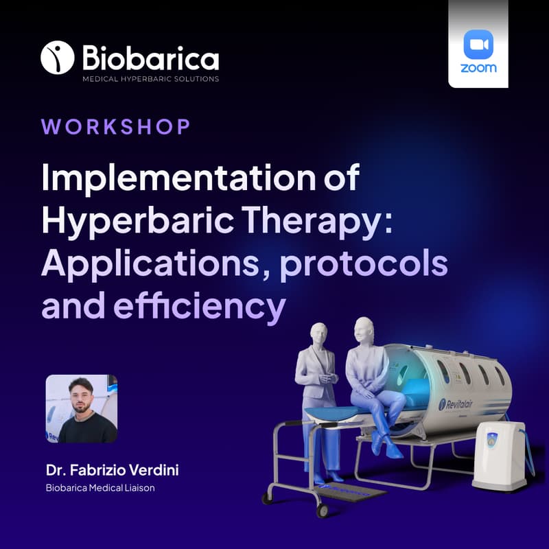 Workshop Online: Hyperbaric Medicine – Biobarica · Zoom · Luma