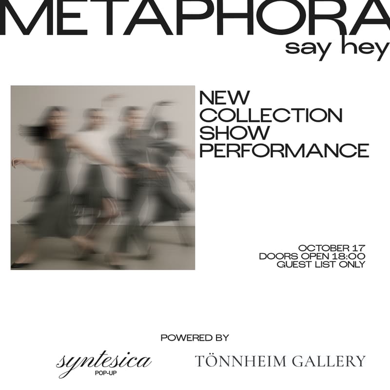 Fashion show-performance Metaphora by Say Hey · Luma