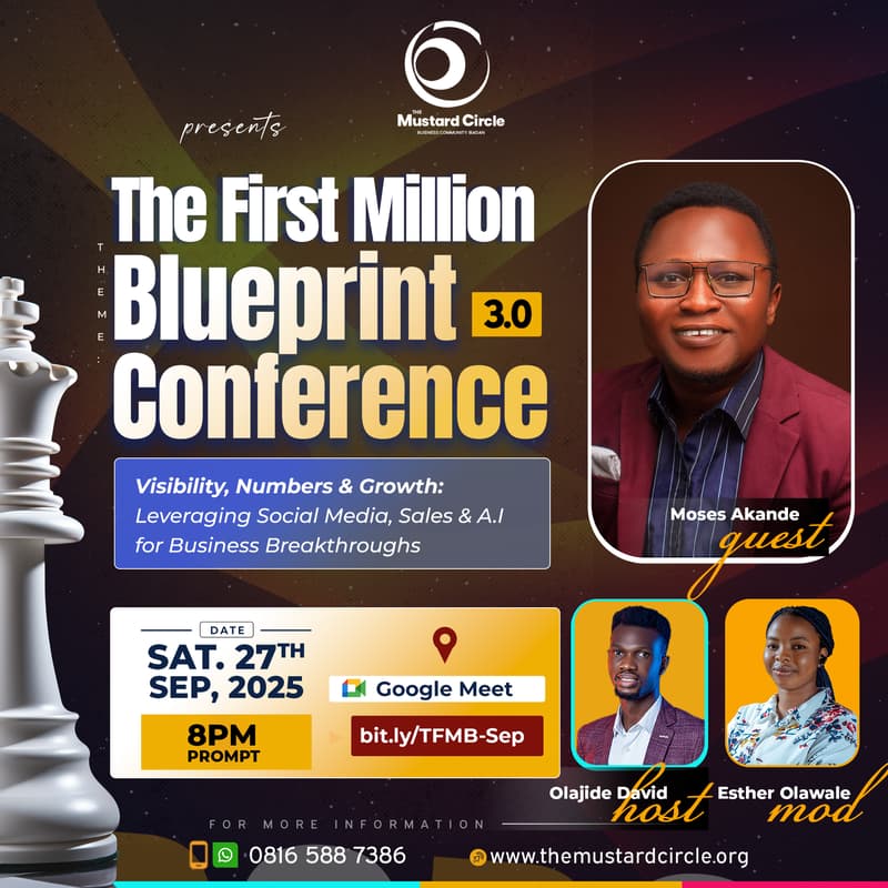 The First Million Blueprint Conference - 3.0 · Luma
