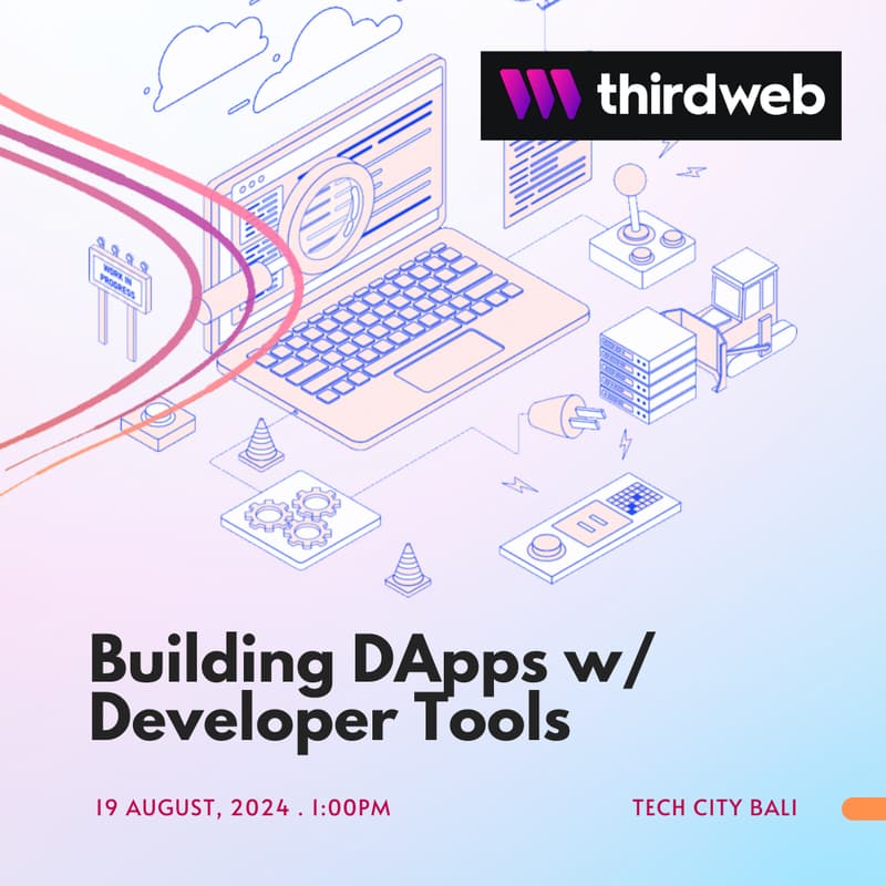ThirdWeb Workshop: Build a dApp w/ Developer Tools · Luma