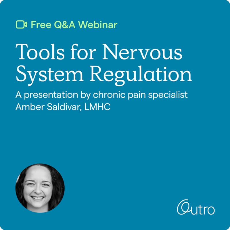 Tools for Nervous System Regulation While Tapering · Luma