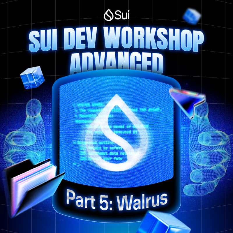 Sui Dev Workshop Advanced – Part 5: Walrus · Luma