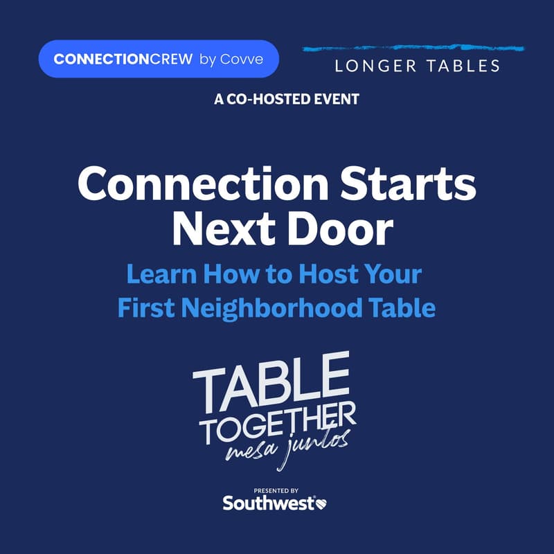 Table Together: Connection Starts Next Door · Zoom · Luma