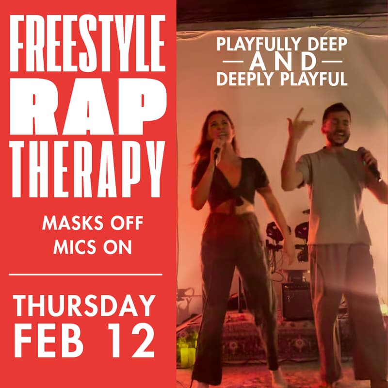 🎤 FREESTYLE RAP THERAPY: Masks Off, Mics On ~ Rap to Resolve 🎶⚡️ · Luma