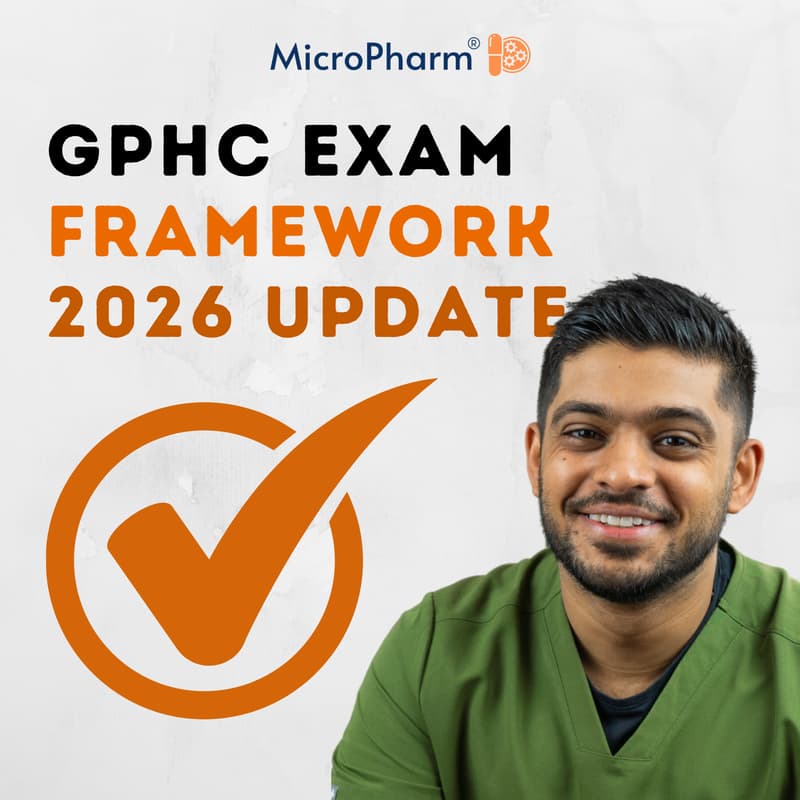 GPhC Exam Framework 2026 Update · Zoom · Luma