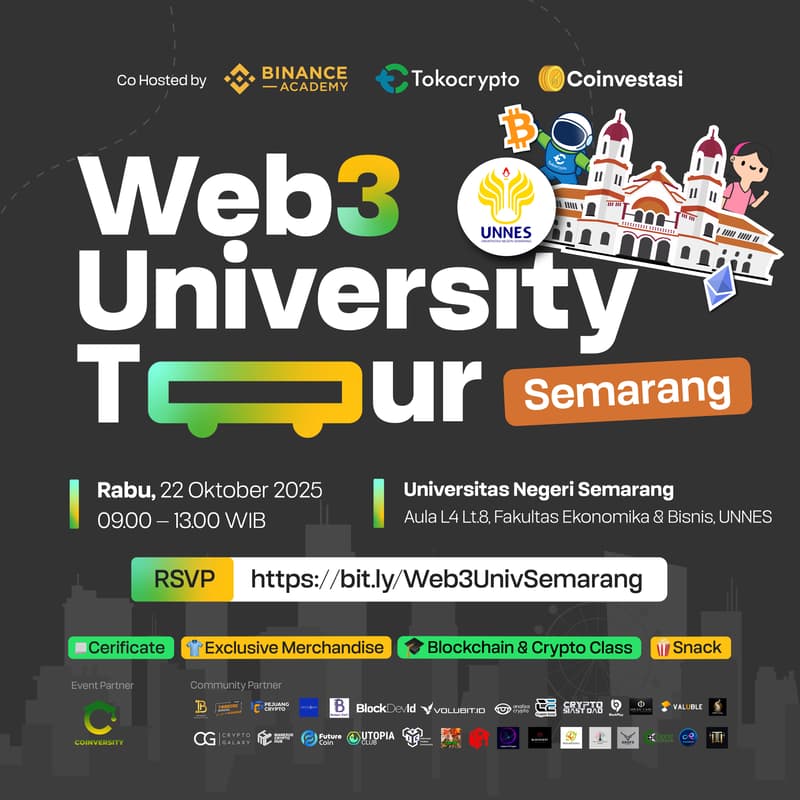 Web3 University Tour: SEMARANG · Luma
