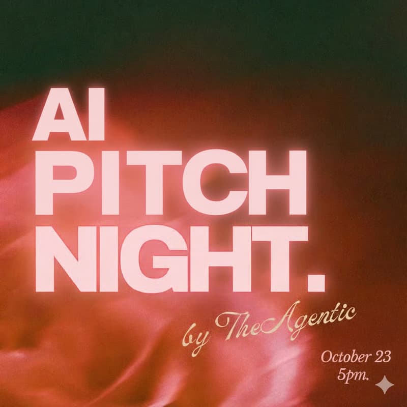 TheAgentic AI Pitch Night · Luma