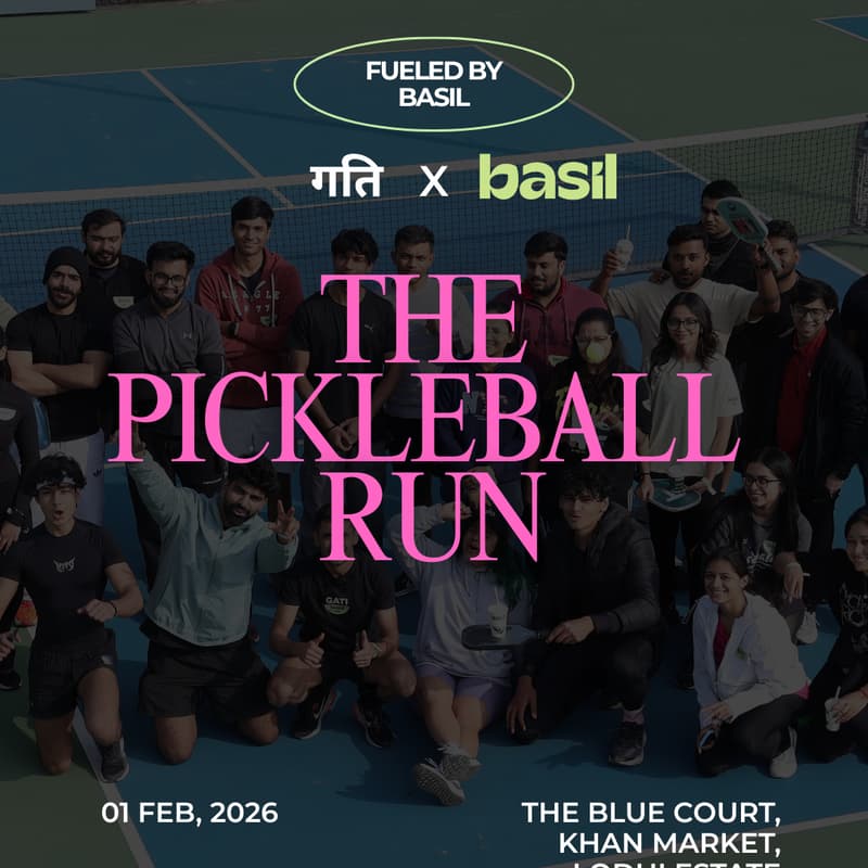 THE PICKLEBALL RUN - GATI X BASIL · Luma