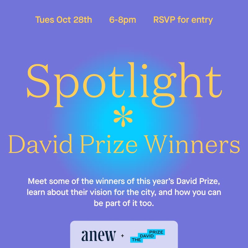 Spotlight: The David Prize Winners · Luma