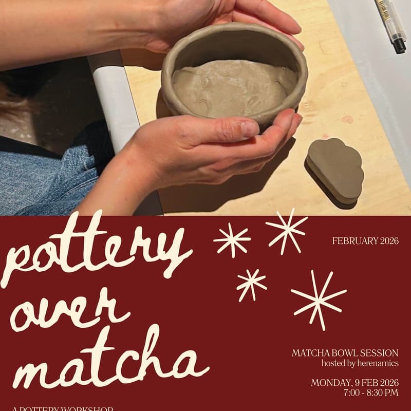 POTTERY OVER MATCHA - MATCHA PASSPORT & HERENAMICS [matcha bowl] · Luma