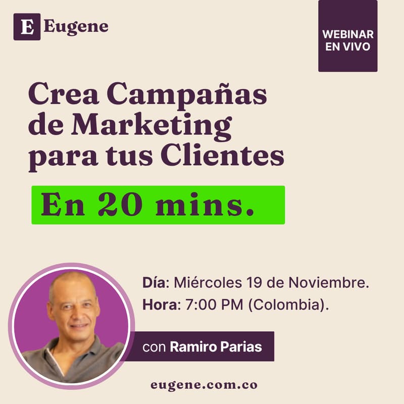 Crea Campañas de Marketing para tus Clientes. En 20 Minutos. · Luma