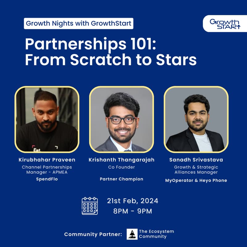 Partnerships 101: From Scratch to Stars · Luma