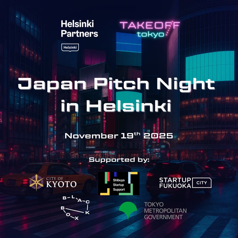 Japan Pitch Night in Helsinki · Luma