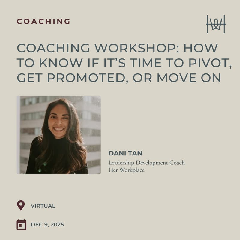 Her Workplace Coaching - Virtual Coaching Workshop: How to Know If It’s ...