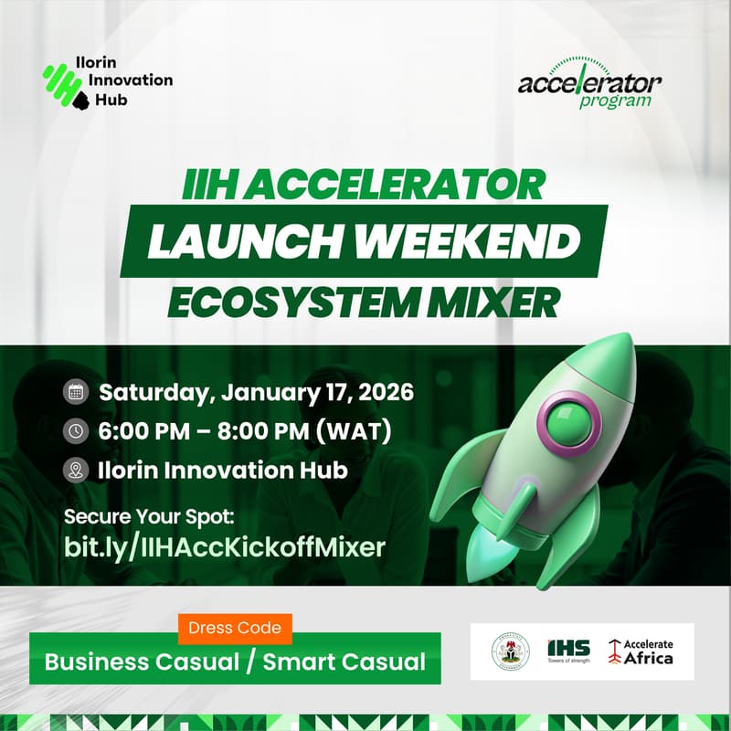 IIH Accelerator Program Launch Ecosystem Mixer · Luma