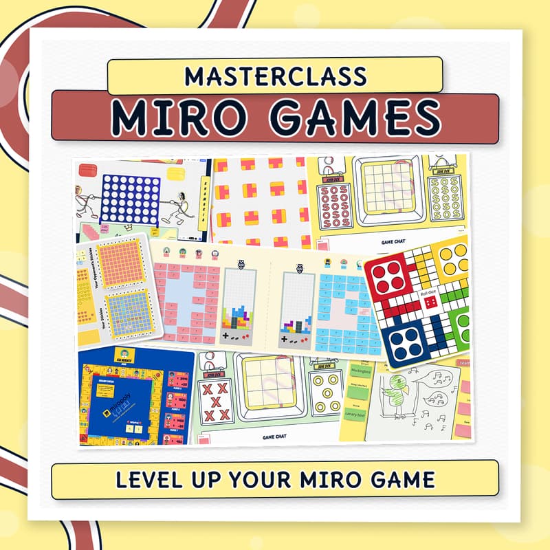 Miro Games Masterclass 🎲 · Zoom · Luma