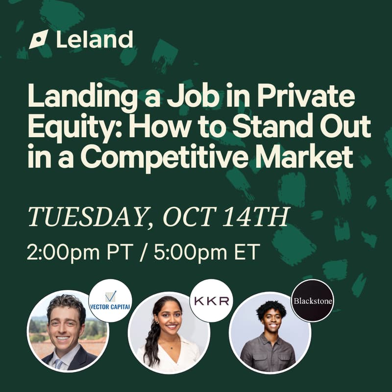 Landing a Job in Private Equity: How to Stand Out in a Competitive ...