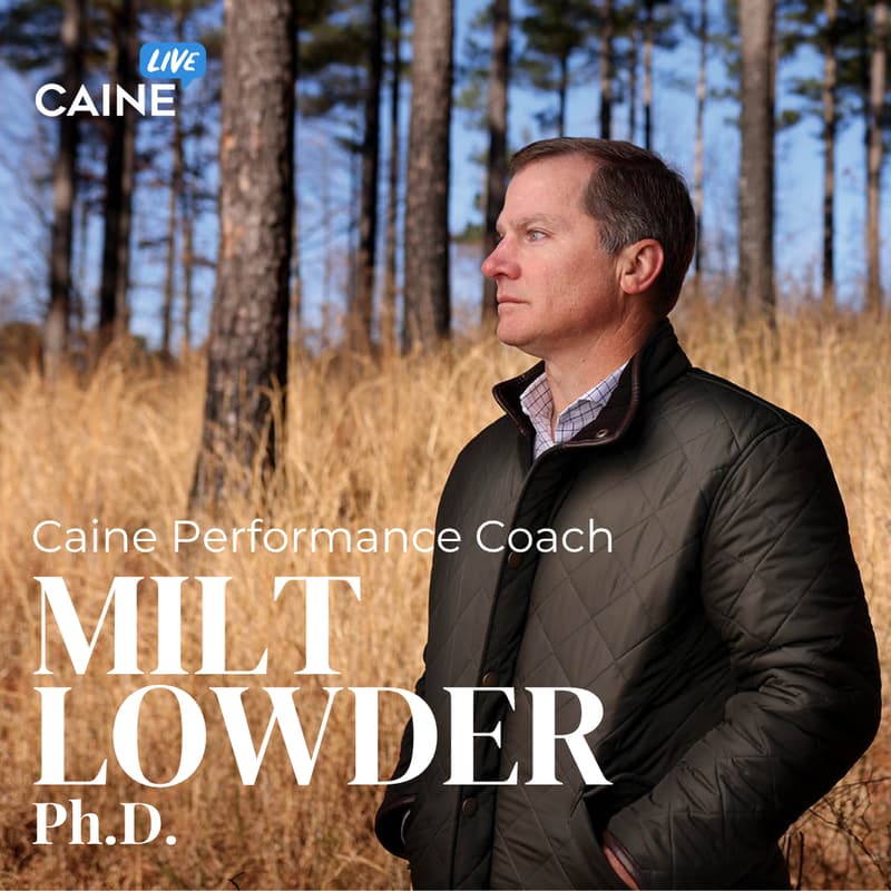 Caine Live with Milt Lowder · Zoom · Luma