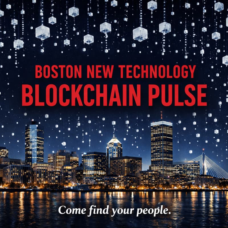 Boston New Technology Blockchain Group Community Pulse · Zoom · Luma