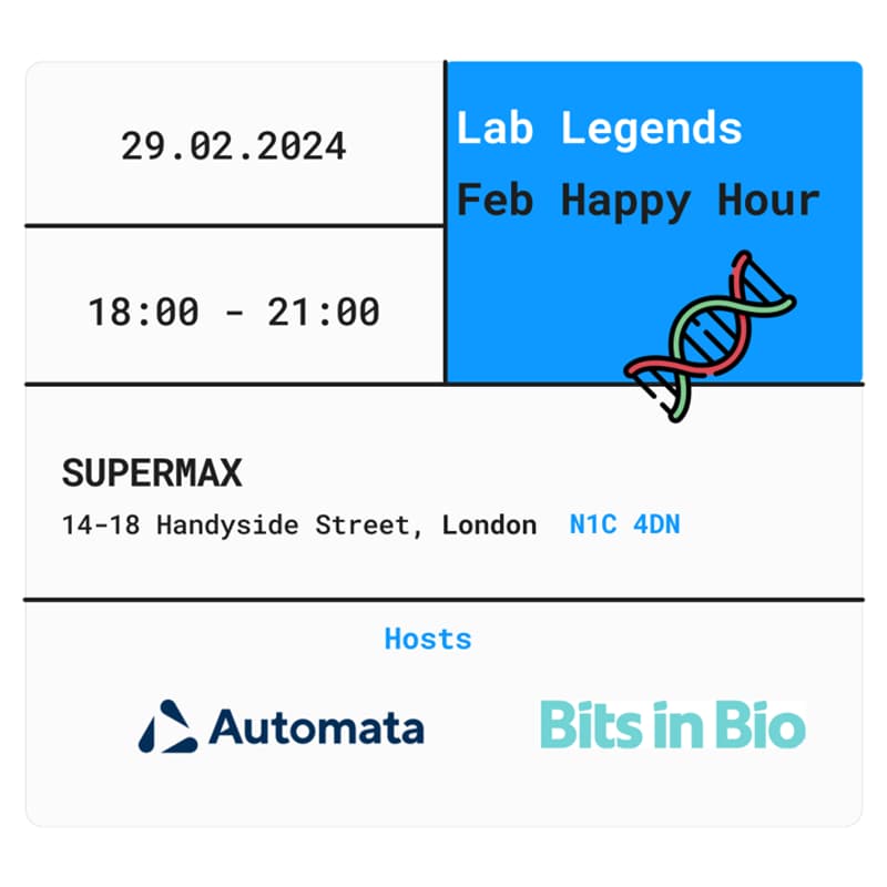Lab Legends: Feb Happy Hour · Luma