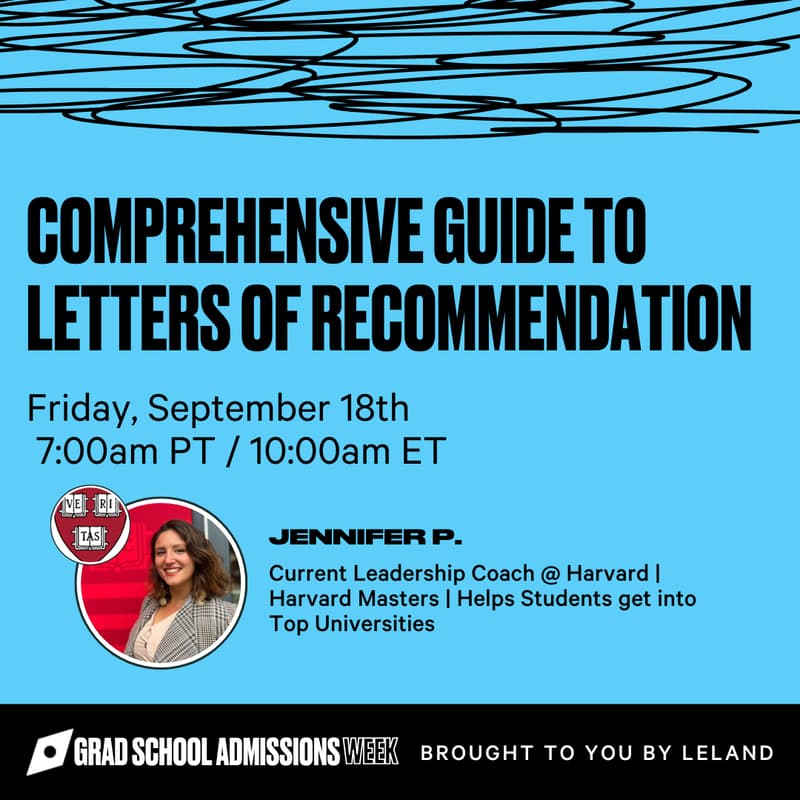 Comprehensive Guide to Letters of Recommendation · Zoom · Luma
