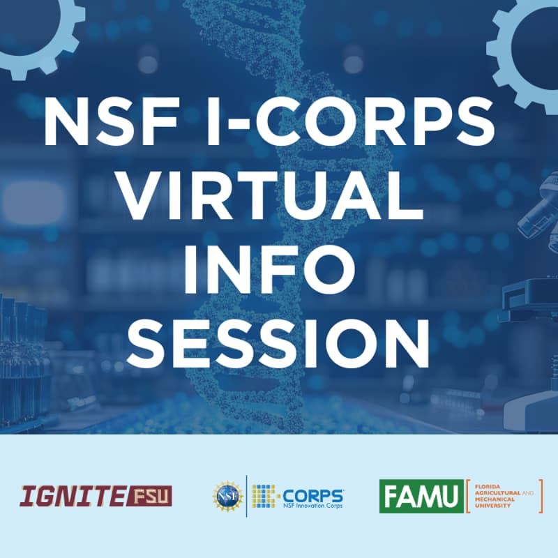 Webinar: I-Corps Program Spring 2026 - Virtual Info Session · Zoom · Luma