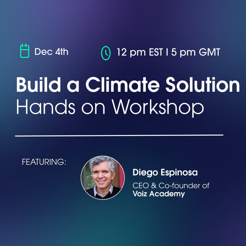 Build a Climate Solution · Zoom · Luma