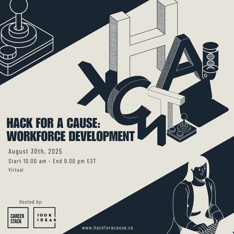 Hack For A Cause: Workforce Development · Luma
