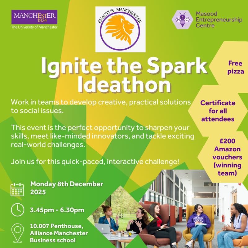 Ignite the Spark Ideathon · Luma