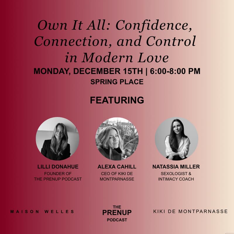 Own It All: Confidence, Connection, and Control in Modern Love · Luma