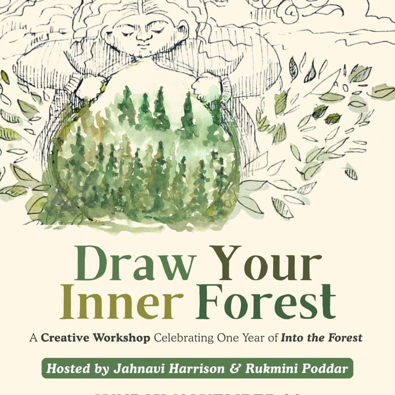 Draw Your Inner Forest: Free Creative Workshop · Zoom · Luma