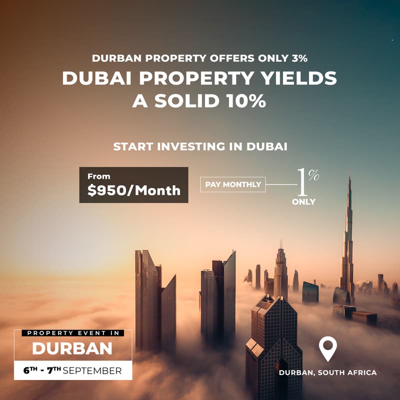 Discover Dubai’s finest properties in Durban! · Luma