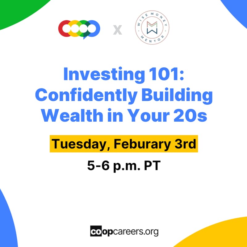 Investing 101: Confidently Building Wealth in Your 20s · Zoom · Luma